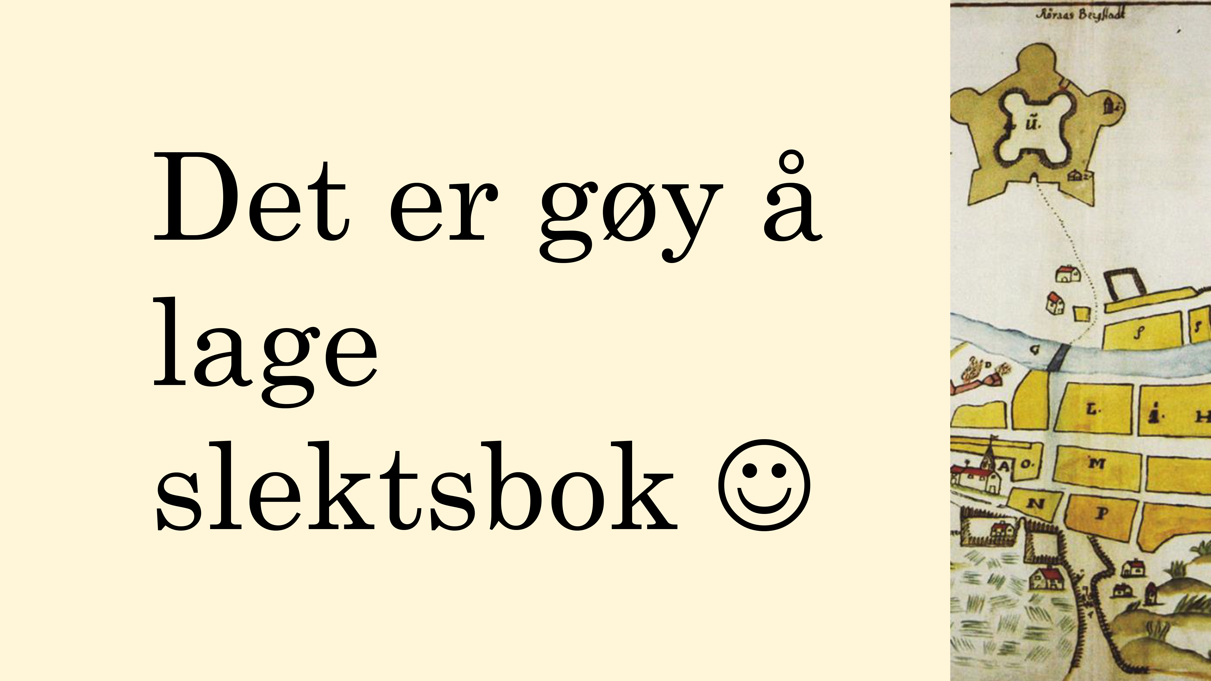 VIDEO: Fra forberedelser til ferdig slektsbok | Slekt og Data